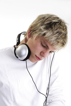 Model Released Dj Wearing Headphones Editorial Stock Photo - Stock ...