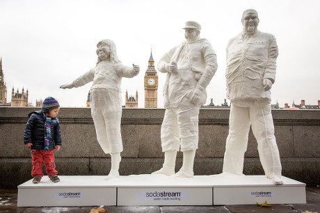 Three Statues Made Sugar Designed By Editorial Stock Photo - Stock ...