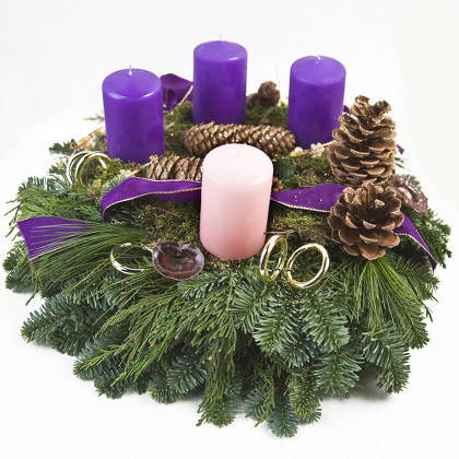 Advent Wreath Editorial Stock Photo - Stock Image | Shutterstock