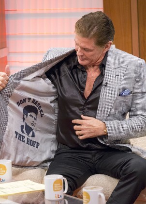 Inside Jacket David Hasselhoff Editorial Stock Photo - Stock Image ...