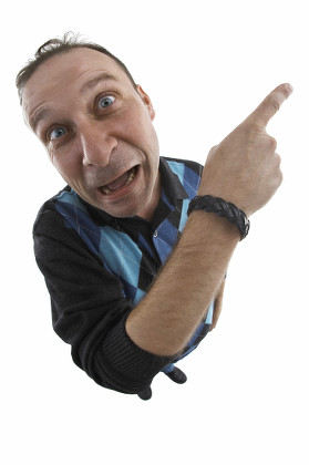 Model Released Man Shows Way Out Editorial Stock Photo - Stock Image ...