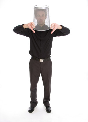 Model Released Business Man Dustbin On Editorial Stock Photo - Stock ...