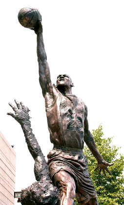 Michael Jordan Statue Editorial Stock Photo - Stock Image | Shutterstock
