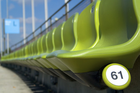 Green Seets Olympic Stadium Munich Bavaria Editorial Stock Photo ...