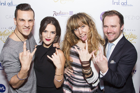 Aaron Sidwell Lauren Samuels Racky Plews Editorial Stock Photo - Stock ...