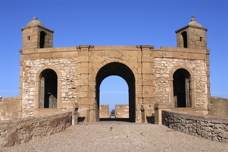 Essaouira Fortress Tower Skala De La Editorial Stock Photo - Stock ...