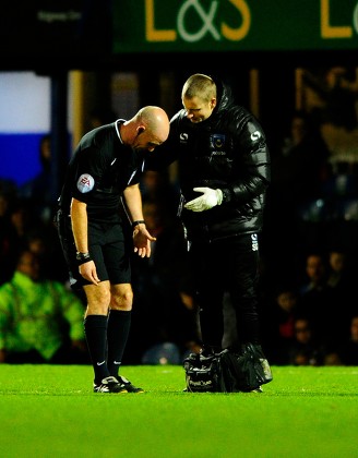 Referee Kevin Johnson Pics Injury During Editorial Stock Photo - Stock ...