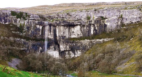 Water Flowed Over Top White Limestone Editorial Stock Photo - Stock ...