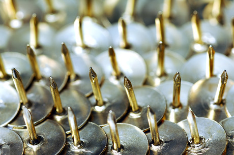 Drawing Pins Thumb Tacks Editorial Stock Photo - Stock Image | Shutterstock