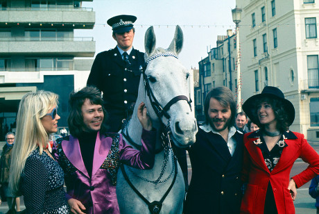 Abba After Winning Eurovision Song Contest Editorial Stock Photo ...