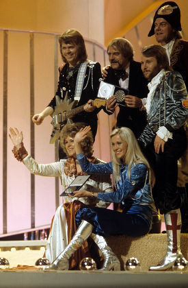 Abba Win Eurovision Song Contest Waterloo Editorial Stock Photo - Stock ...