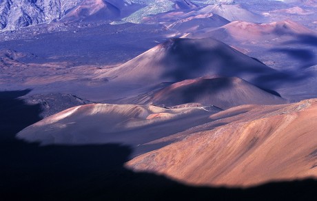 Cinder Cones Caldera Extinct Volcano Haleakala Editorial Stock Photo ...