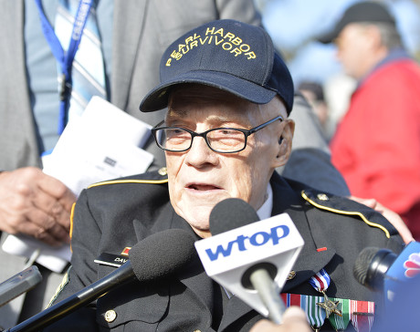 World War Ii Veteran Edward Davis Editorial Stock Photo - Stock Image ...