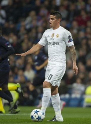 Real Madrids Colombian Midfielder James Rodriguez Editorial Stock Photo ...