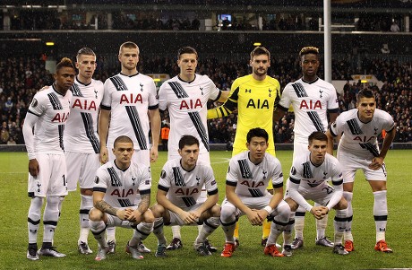 Tottenham Hotspur Starting Eleven Against Monaco Editorial Stock Photo ...