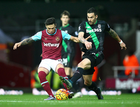 Mauro Zarate West Ham United Glenn Editorial Stock Photo - Stock Image ...