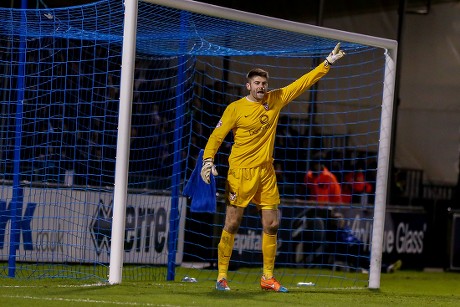 York City Goalkeeper Scott Flinders During Editorial Stock Photo ...