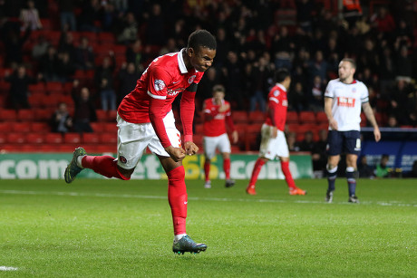 Ademola Lookman Celebrates Scoring Charltons Second Editorial Stock ...