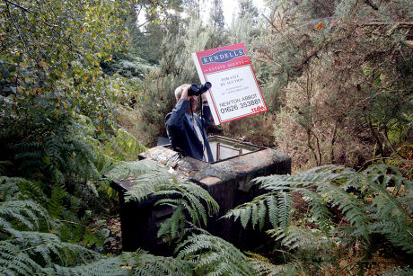 War Time Listening Post Burried 20 Editorial Stock Photo - Stock Image ...