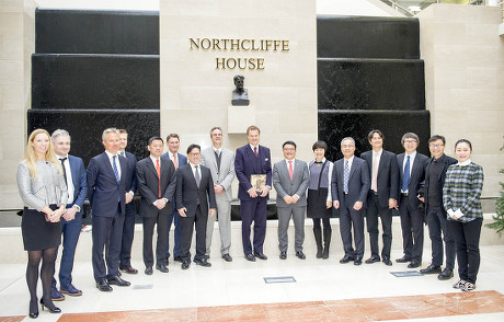 Lord Rothermere C Chairs Meeting Northcliffe Editorial Stock Photo ...