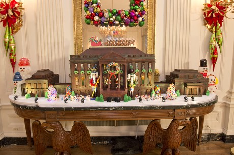 White House Made Ginger Bread Featuring Editorial Stock Photo - Stock ...