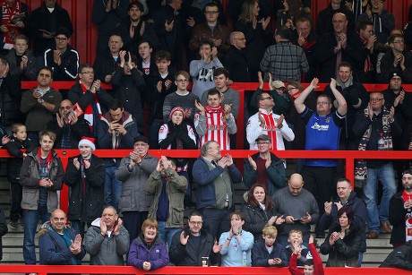 Stevenage Fan Festive Attire Looks On Editorial Stock Photo - Stock ...