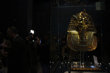 Restored Mask King Tutankhamun Editorial Stock Photo - Stock Image ...