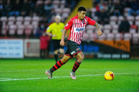 Exeter Citys Jamie Reid During Sky Editorial Stock Photo - Stock Image ...