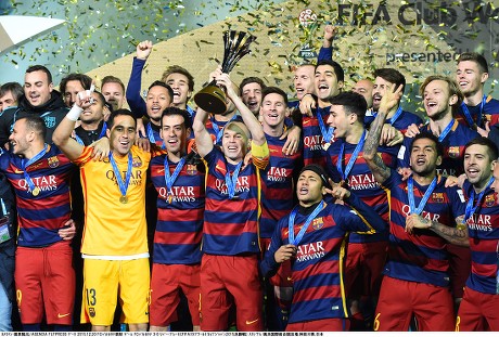 Barcelona Team Group Editorial Stock Photo - Stock Image | Shutterstock