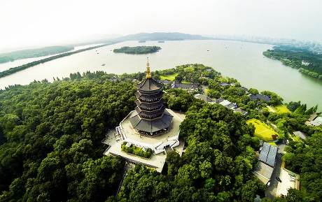 West Lake Hangzhou Capital Zhejiang Province Editorial Stock Photo ...