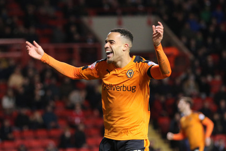 Jordan Graham Celebrates Scoring Wolves Opening Editorial Stock Photo ...