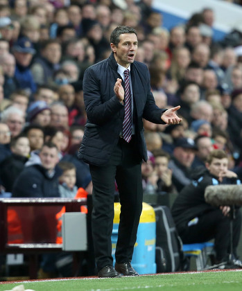 Aston Villa Manager Remi Garde Editorial Stock Photo - Stock Image ...