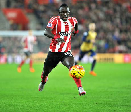 Southamptons Sadio Mane On Ball Early Editorial Stock Photo - Stock ...