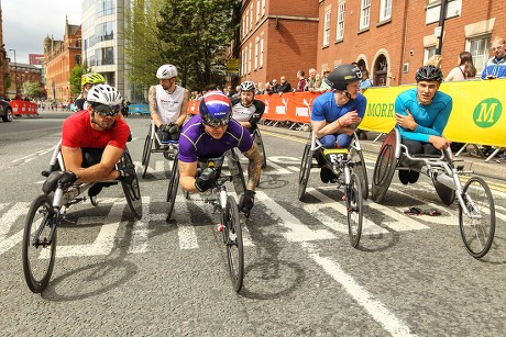 Wheelchair Racing Cyclists Editorial Stock Photo - Stock Image ...
