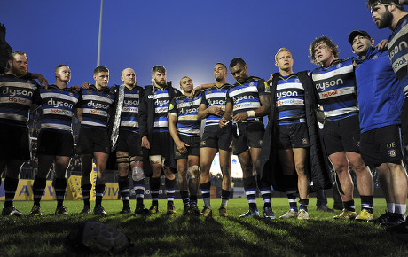 Bath Rugby Team Huddle Together After Editorial Stock Photo - Stock ...