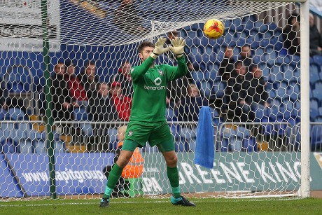 York City Goalkeeper Scott Flinders Saves Editorial Stock Photo - Stock ...