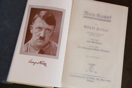 Mein Kampf Book By Adolf Hitler Editorial Stock Photo - Stock Image ...