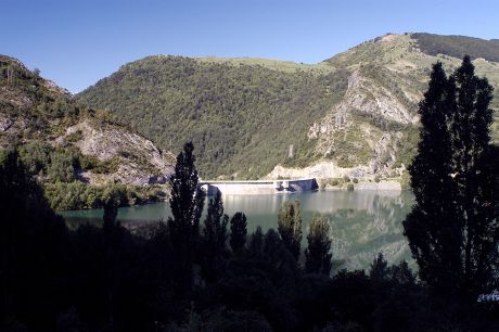Hydro Electric Dam Lanuza On Lanuza Editorial Stock Photo - Stock Image ...