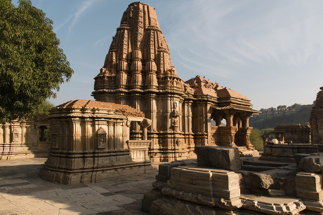 Sas Bahu Temple Temple District Nagda Editorial Stock Photo - Stock ...