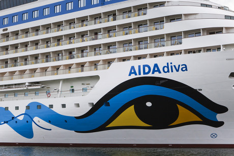 Aida Logo On Aidadiva Cruise Ship Editorial Stock Photo - Stock Image ...