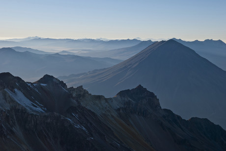 El Misti Volcano View Summit Chachani Editorial Stock Photo - Stock ...