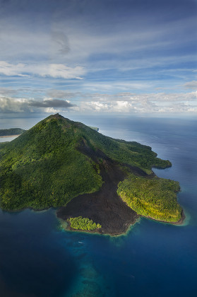 Gunung Api Volcano Banda Islands Maluku Editorial Stock Photo - Stock ...