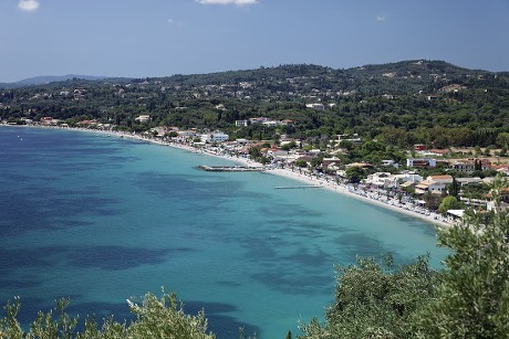 Ypso Bay Beach Kato Agios Markos Editorial Stock Photo - Stock Image ...