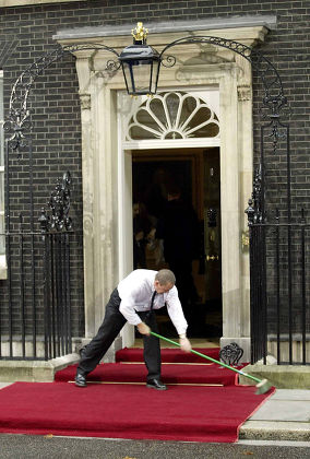 Downing Street Staff Prepare Arrival Jacques Editorial Stock Photo ...