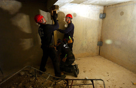 'DISASTER CITY' EMERGENCY SERVICE TRAINING, TEXAS, AMERICA - 21 SEP ...