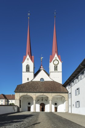 Muri Abbey Main Entrance Muri Aargau Editorial Stock Photo - Stock ...