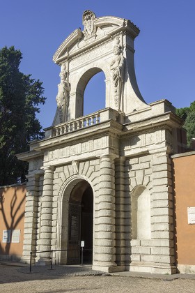Palatin Entrace Via Di San Gregorio Editorial Stock Photo - Stock Image ...