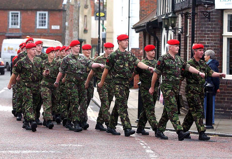 Army Police Force Moving 20 Miles Editorial Stock Photo - Stock Image ...