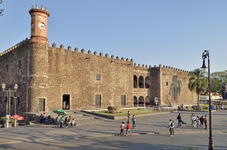 Palace Cortes Cuernavaca Morelos Mexico Editorial Stock Photo - Stock ...