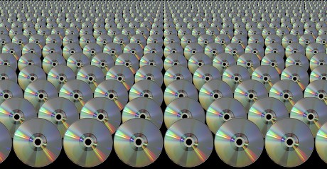 Cds Lined Rows Compact Discs Editorial Stock Photo - Stock Image ...
